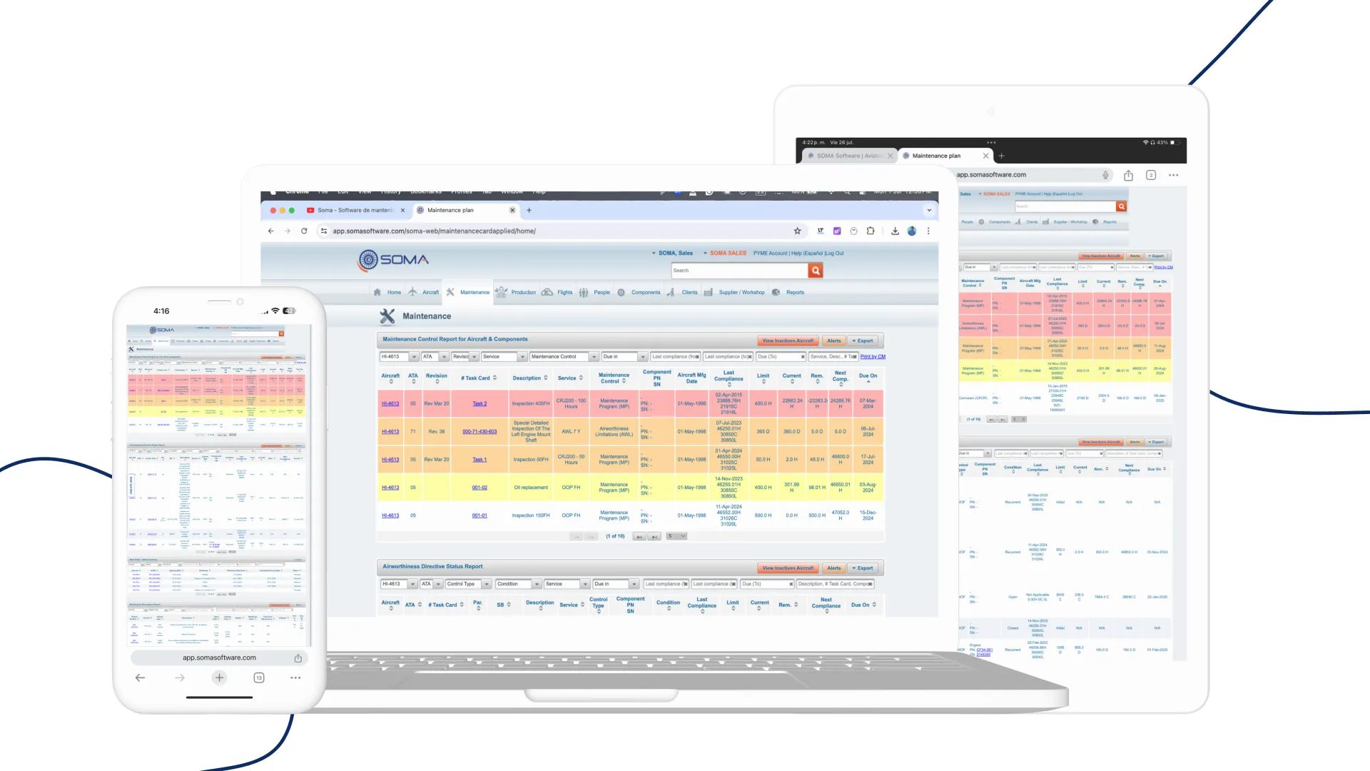 Aircraft Maintenance Software | SOMA Software